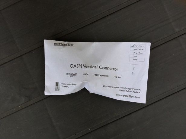 REVIEW: Down Range Gear QASM Vertical Connector – The Reptile House