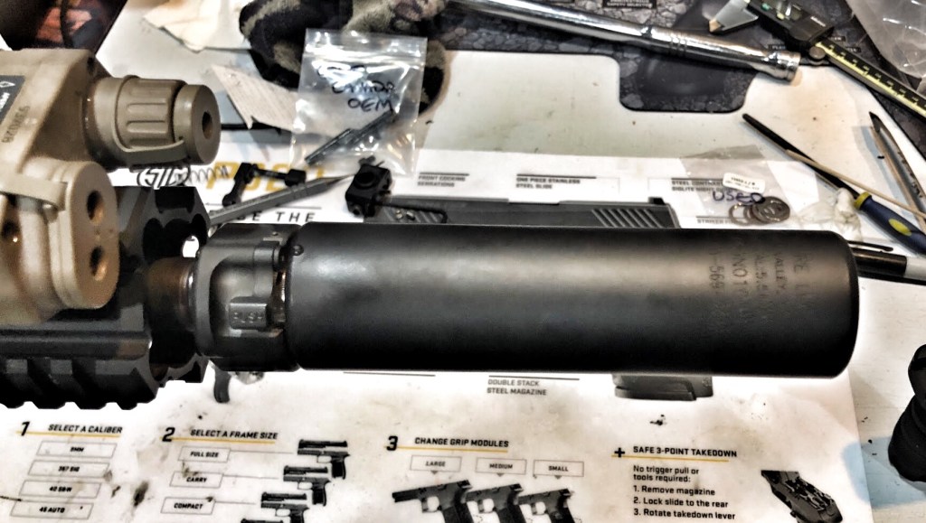 Surefire FA556SA Suppressor: The UKSF L119A2 Can – The Reptile House