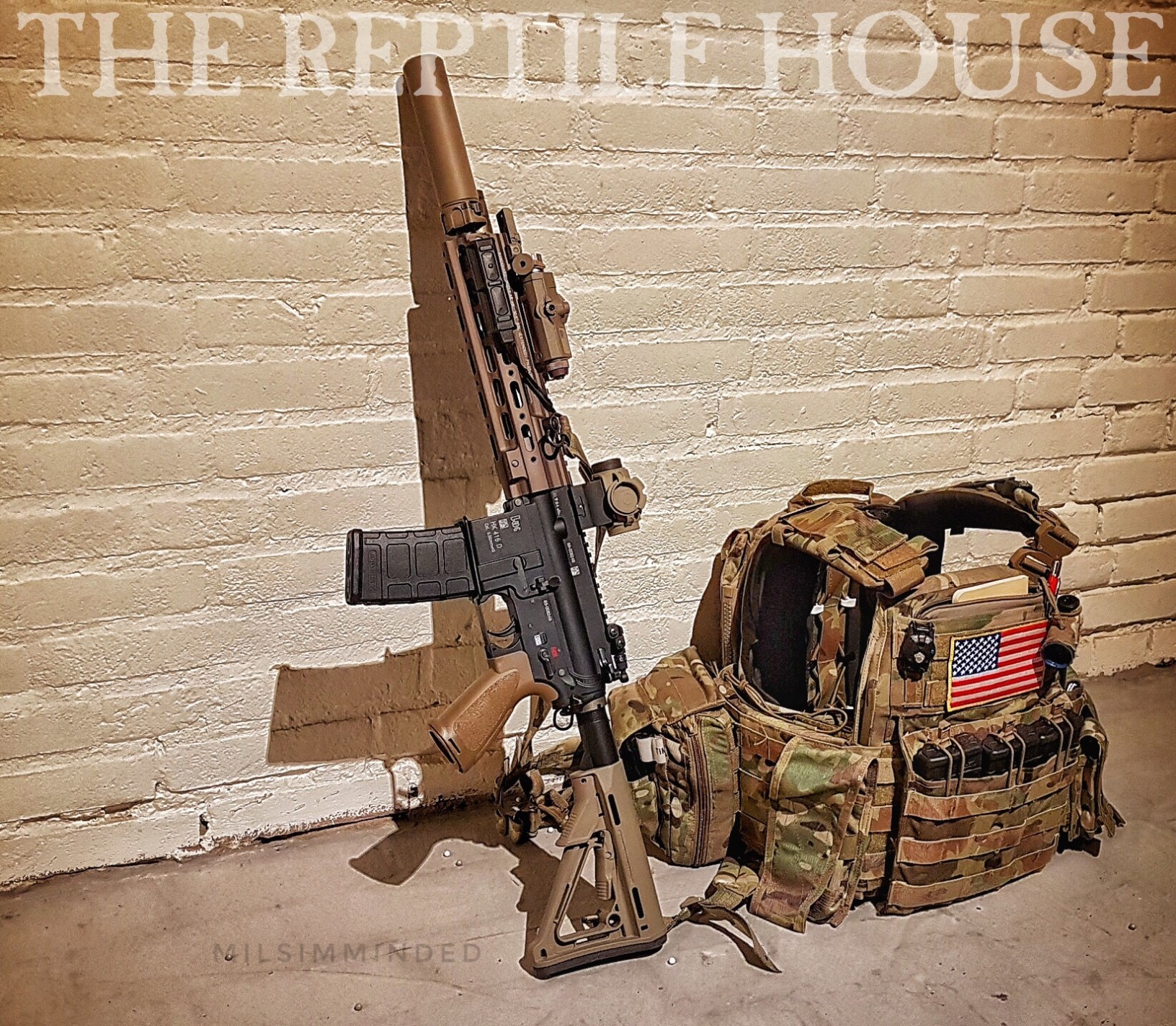 Milsimminded’s CAG HK416D – The Reptile House
