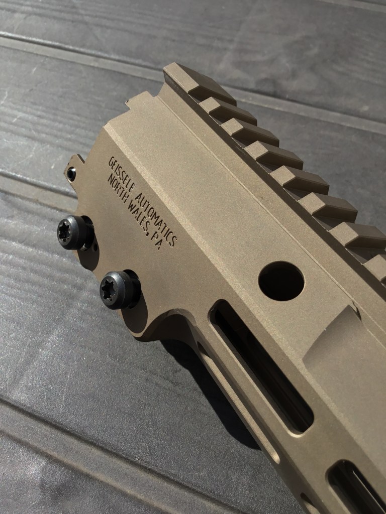 HAO: Economy Line Geissele MK16 Super Modular Rail and Super Gas Block ...