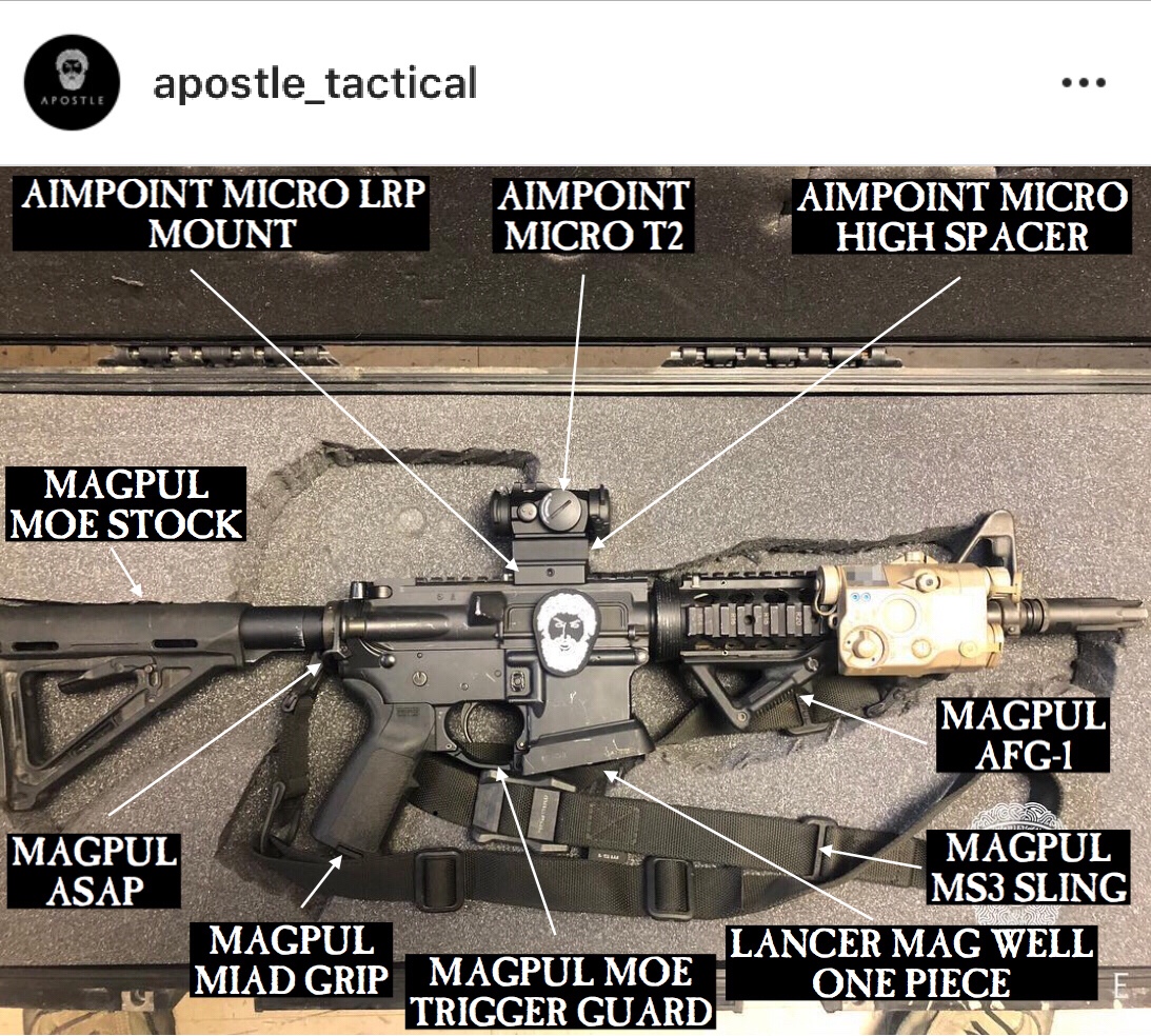 実物SAS英国特殊部隊L119A1 UKSF Lancer Adaptive Mag Well - ミリタリー