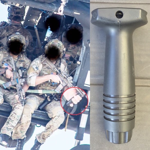 In The Wild: Tanodized CAG HK416D – Knights Armament 97098 Vertical ...