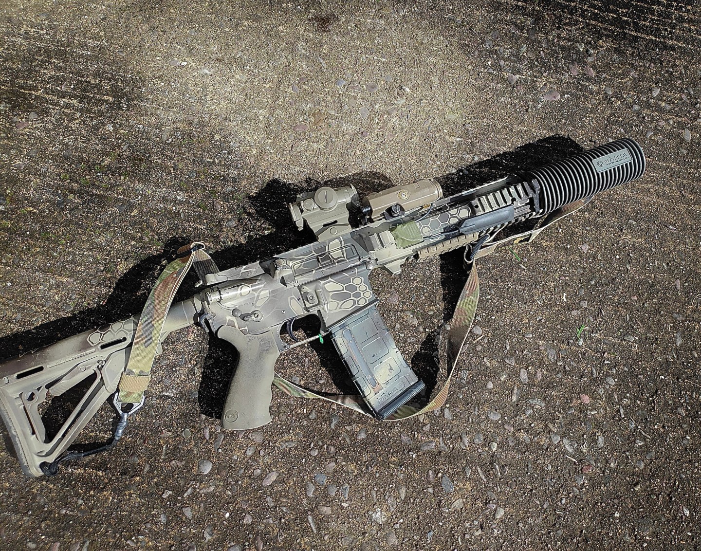 In The Wild: UKSF – L119A2 Manta Suppressor Cover – The Reptile House