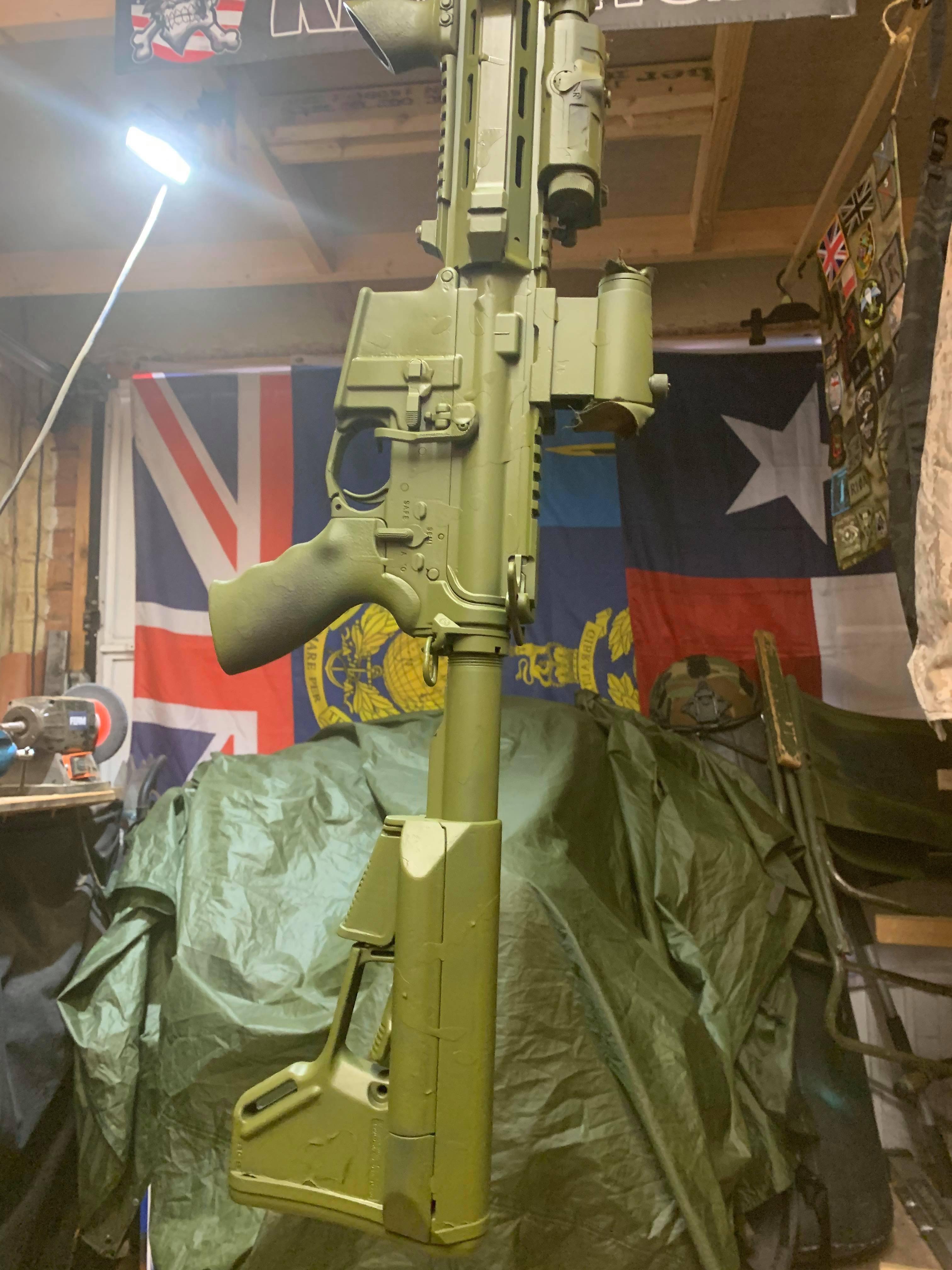 Backcountry Workshop: Multicam Inspired Paint Job – The Reptile House