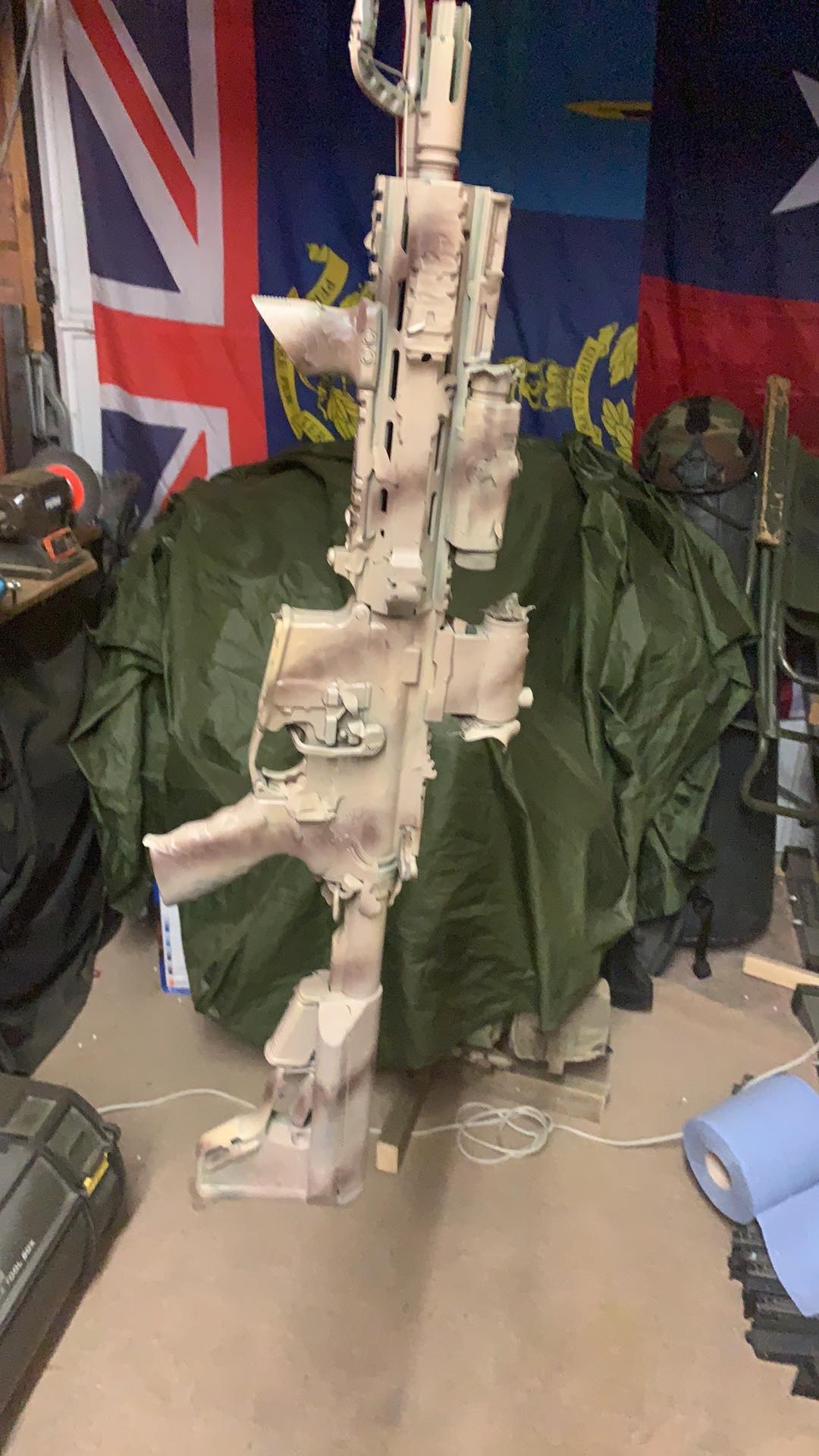 Backcountry Workshop: Multicam Inspired Paint Job – The Reptile House