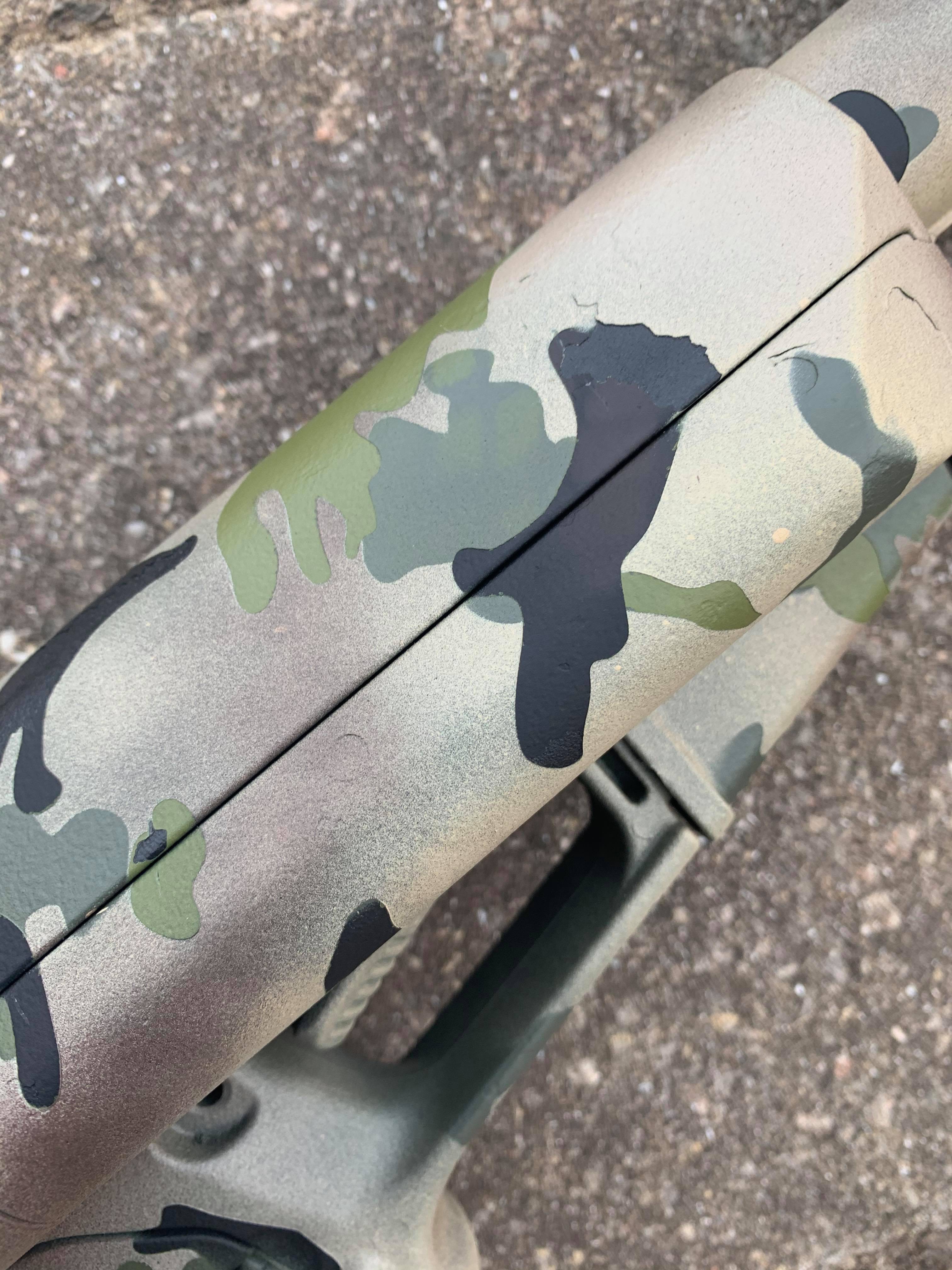 Backcountry Workshop: Multicam Inspired Paint Job – The Reptile House