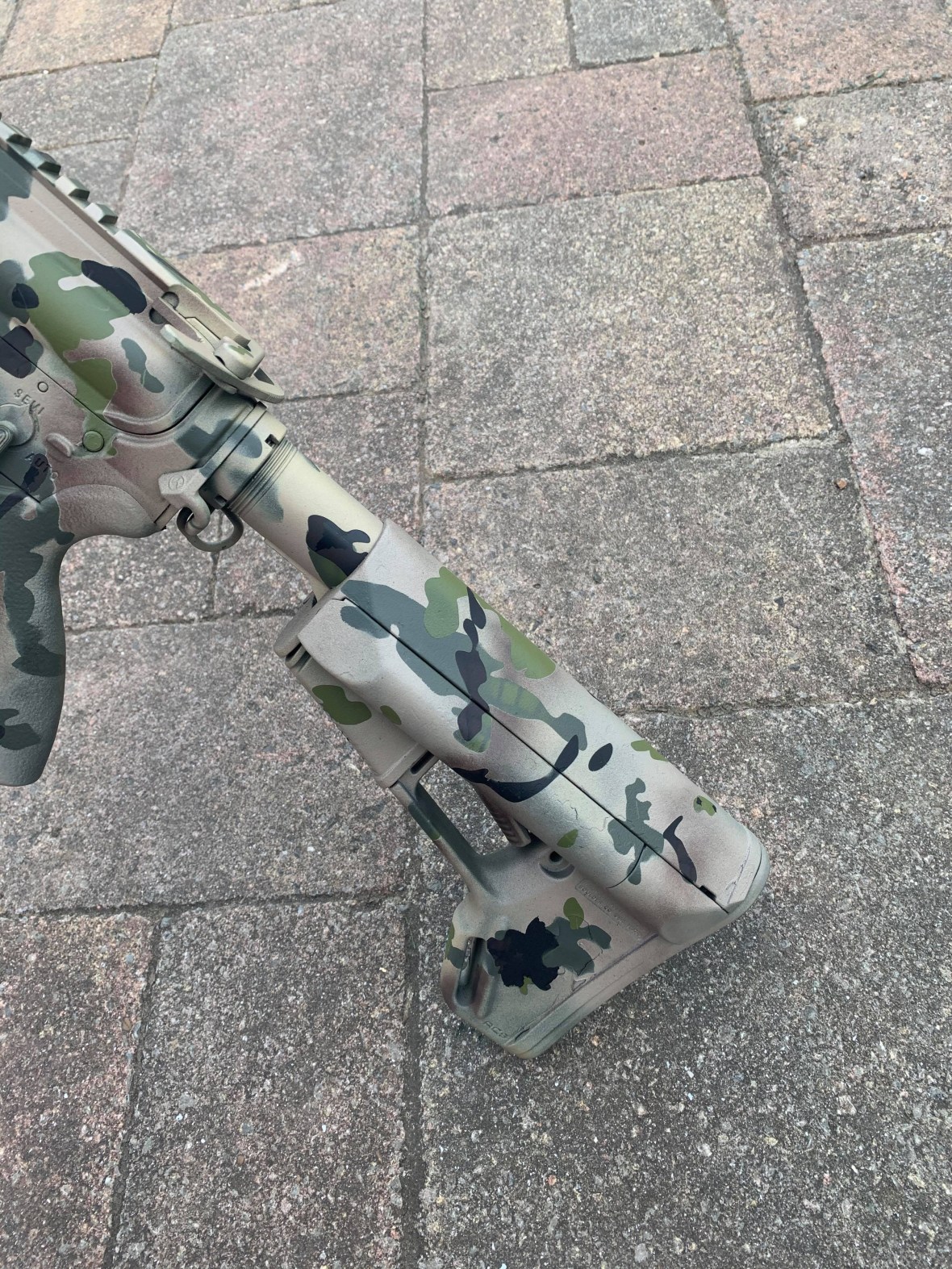 Backcountry Workshop: Multicam Inspired Paint Job – The Reptile House