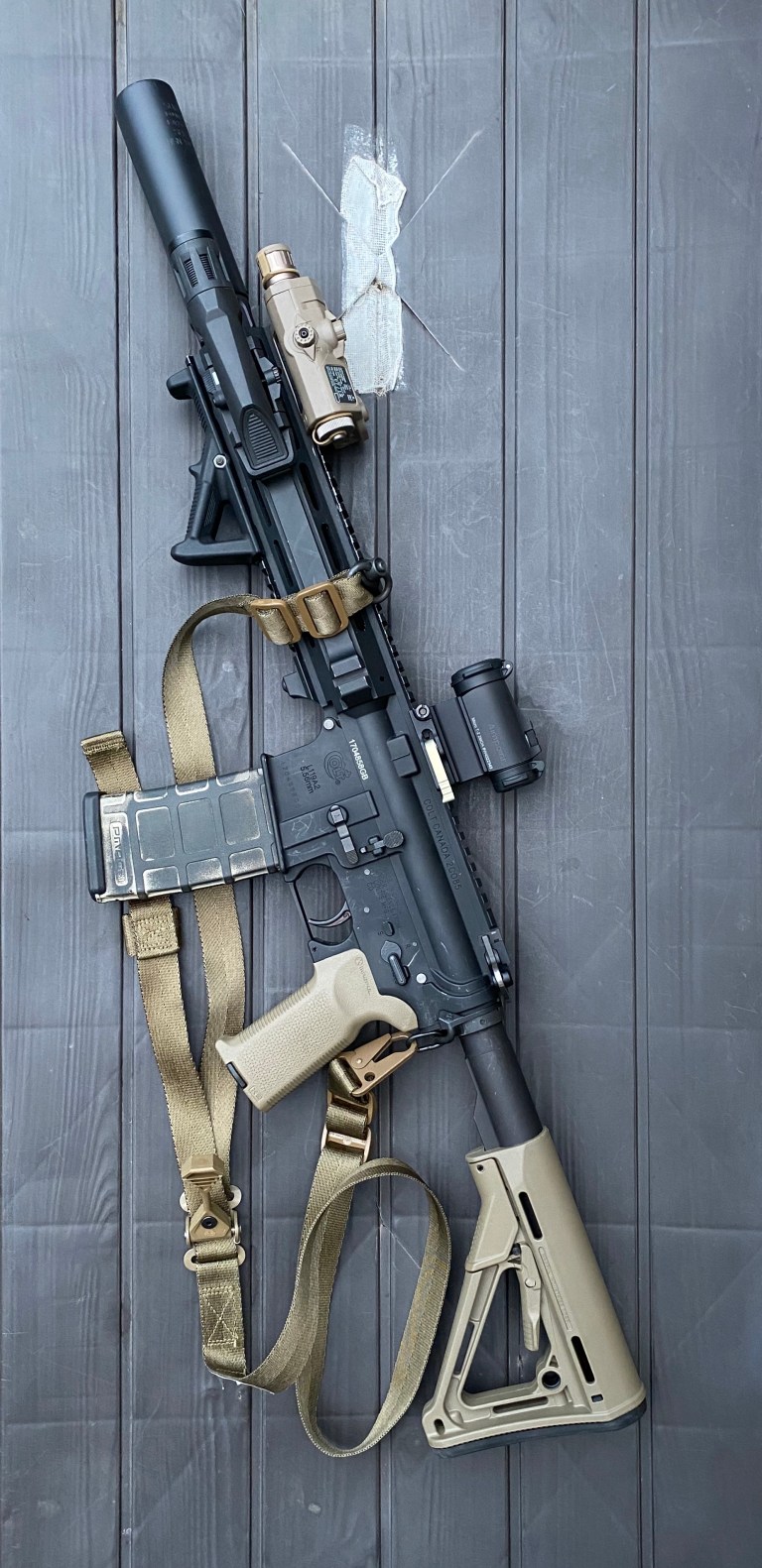 REVIEW: HAO Surefire FA556SA UKSF Suppressor Replica, Milsim Version ...