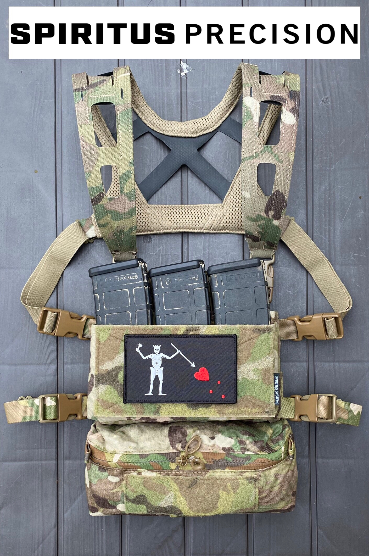 Spiritus Micro Fight Mk4 Chassis / Haley D3CR-series x Crye AirLite ...